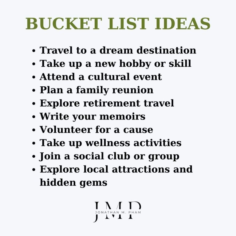 Bucket List Ideas: 250 Items for Inspiration | Jonathan M. Pham
