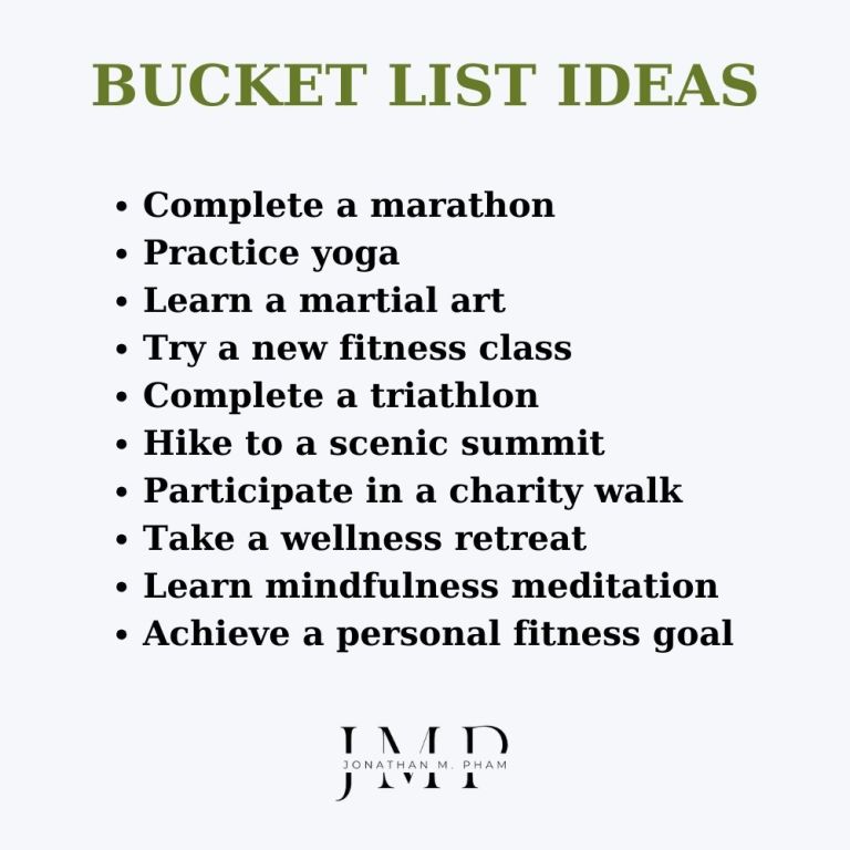 Bucket List Ideas: 250 Items for Inspiration | Jonathan M. Pham