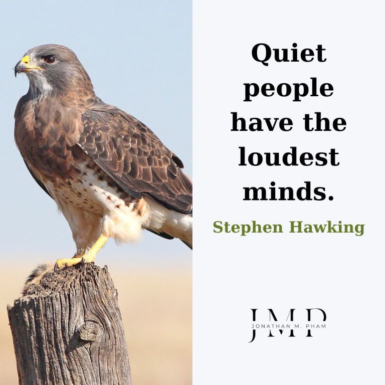 140 Introvert Quotes: Quiet is Strength | Jonathan M. Pham