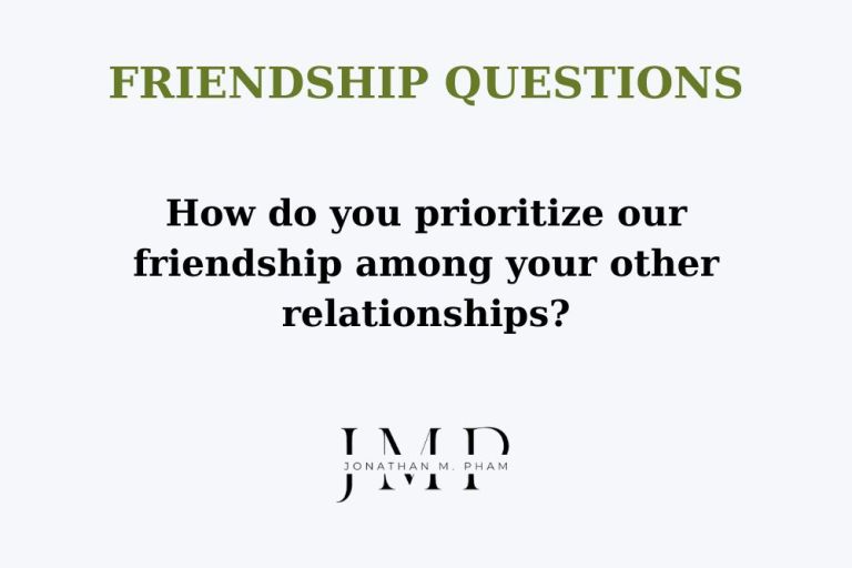 180 Friendship Questions: Bond Beyond Words | Jonathan Pham