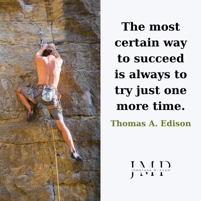 50 Push Yourself Quotes to Inspire Success | Jonathan M. Pham