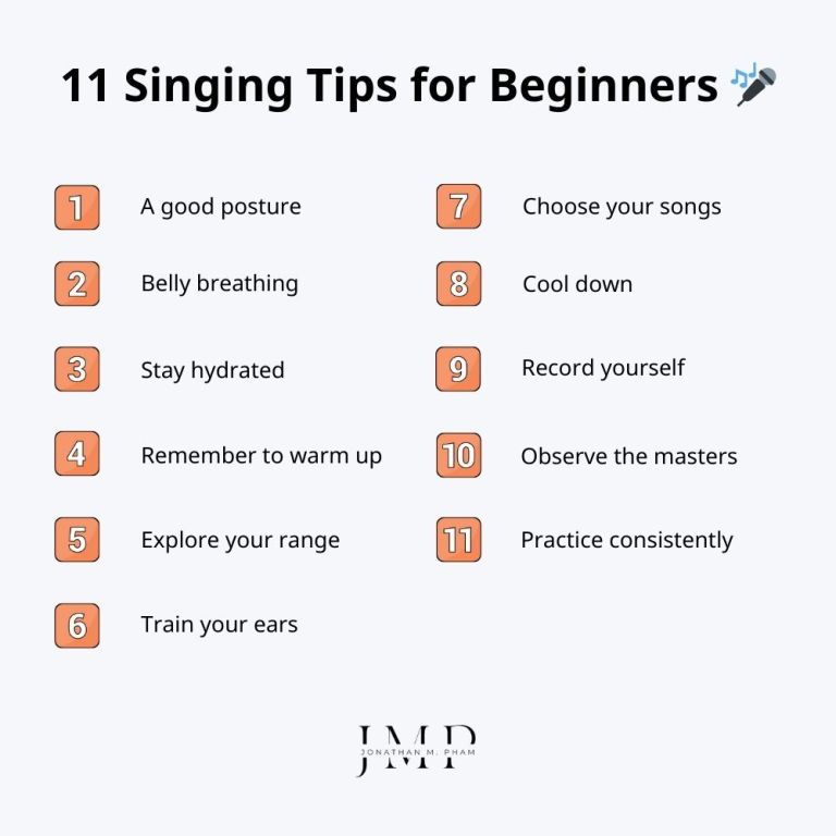 11 Singing Tips for Beginners: Master the Basics | Jonathan M. Pham