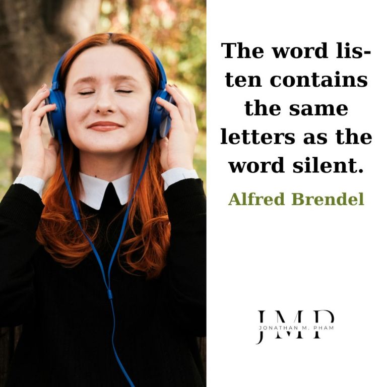 77 Quotes about Listening: From Hearing to Understanding | Jonathan M. Pham